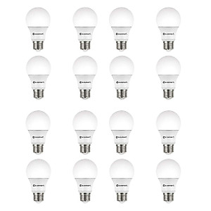 Ecosmart LED 60-Watt Equivalent A19 Dimmable Energy Star LED Light Bulb Bright White (3000K)(16-Pack)