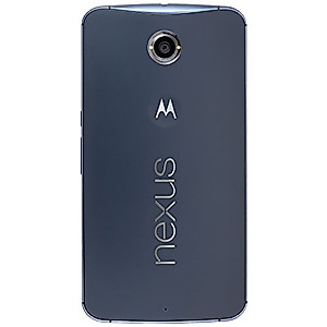 Motorola Nexus 6 GSM Unlocked Cellphone, 32GB, Midnight Blue (Renewed)