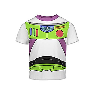 Disney Pixar Toy Story Buzz Lightyear Toddler Boys 2 Pack T-Shirts Multi 3T