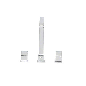 MR Direct 744C Chrome 2-Handle Standard Kitchen Faucet