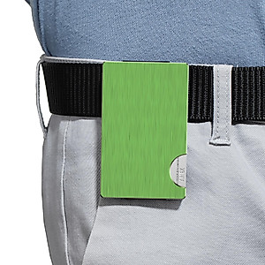 Metal Wallet for Men Slim Minimalist-Mens Wallet with Money Clip Removeable, Credit Card Holder Wallets for Men Gift