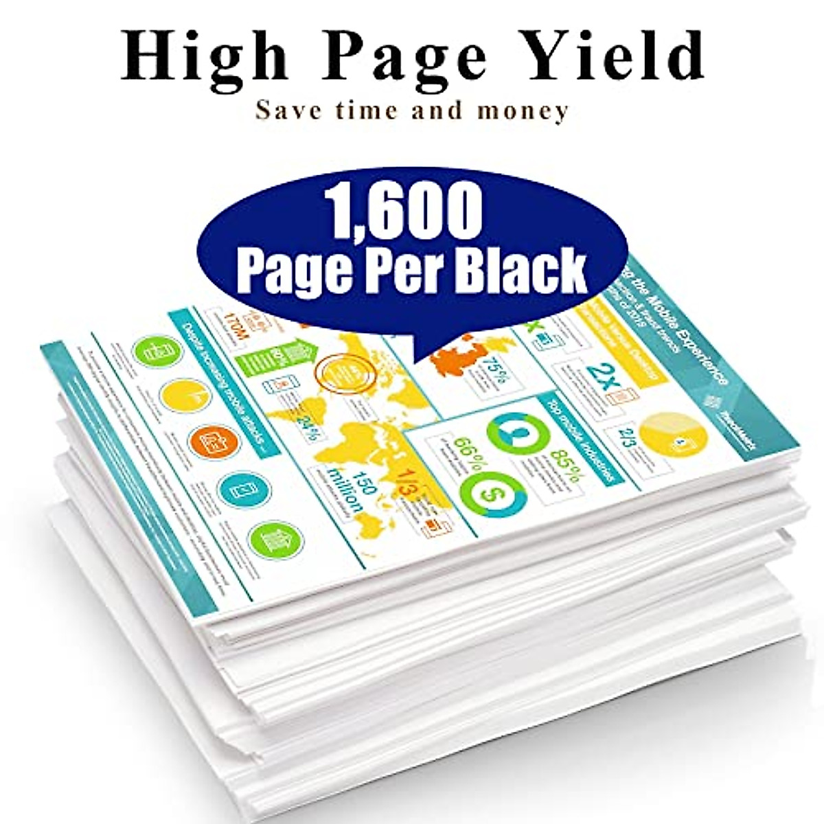 DIU (Black, 1-Pack) TN-730 TN730 Toner Cartridge Replacement Brother HL-L2350DW L2370DW/DWXL L2390DW L2395DW DCP-L2550DW MFC-L2710DW L2750DW L2750DW Printers by PALLADIUMTONER (PL TN730-1PK)