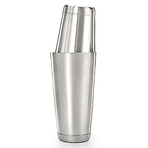 Barfly Soho Cocktail Shaker Tin Set (18 oz and 28 oz), Stainless,M37152