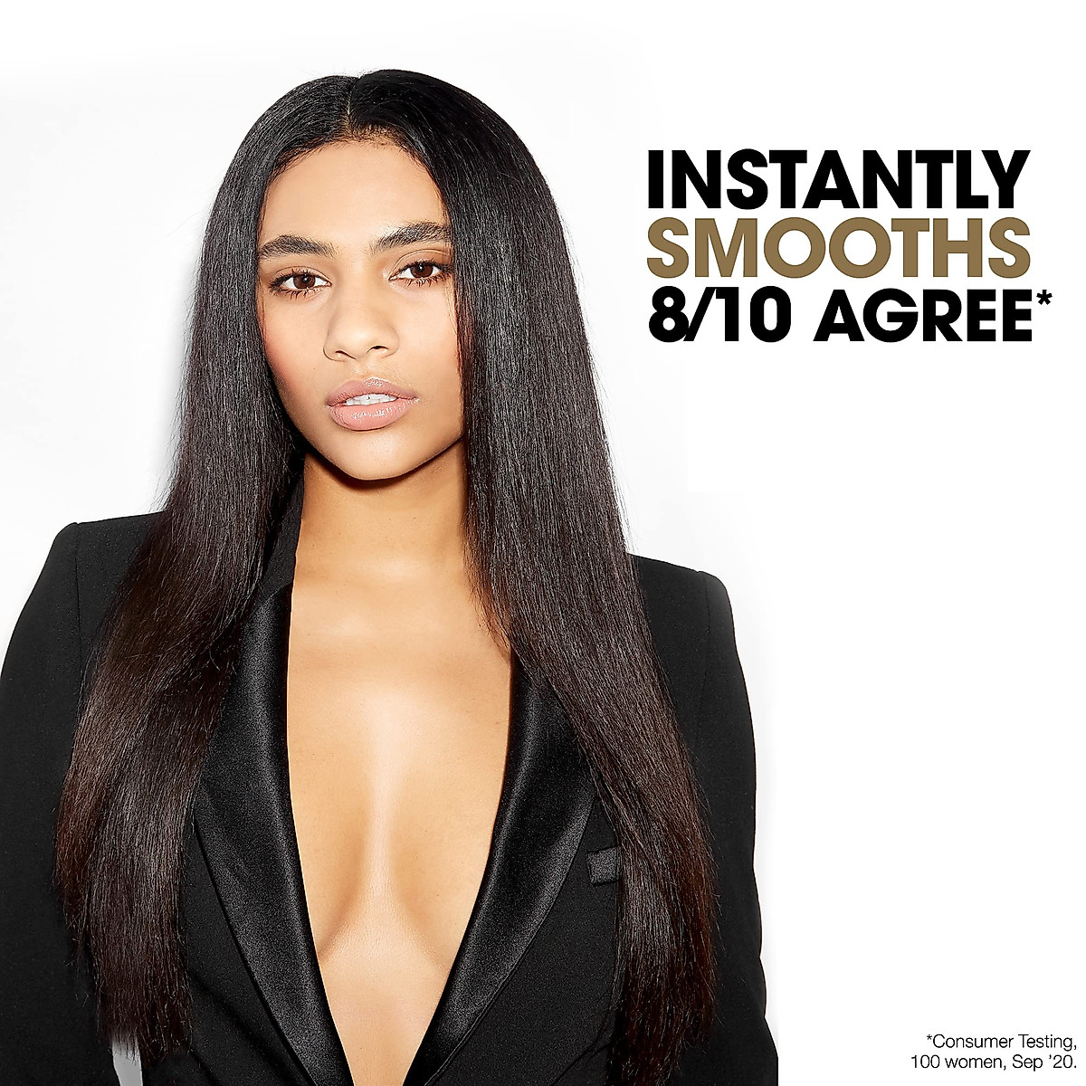 ghd Straight On Heat Protectant for Hair ― Straight & Smooth Hair Spray, Heat Protection System to Strengthen and Smooth Hair for Anti-Frizz Styling ― 4.1 fl. Oz.