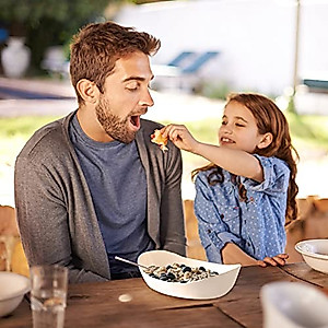 Liywall - 2 Tier Ceramic Fruit Bowl With Bamboo Wood Stand for Kitchen Counter,Porcelain Fruit Basket for Vegetable Storage,Snack Dessert Cake Tray Plate Rack for Party Wedding - White