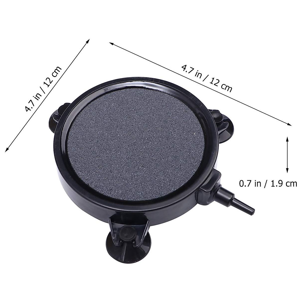 Alipis Pump Aquarium Fish Tank Aquarium Decorations Disc for Stones for Hydroponics Pond Stones Hydroponics Airstone Diffuser Sponge Bubble Stone