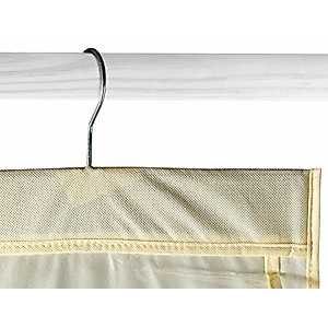 Hanging Shoe Organizer - 14 Pockets - The Clear Pockets Will Protect Your Shoes, Handbags or Purse and Enable You to Find Them Easily. Hang it in a Closet to Keep Your Closets Neat and Organized.