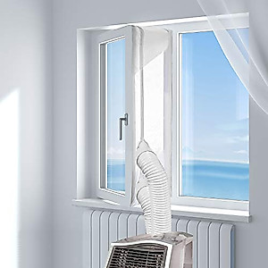 HOOMEE 300CM(118") Window Seal, Cloth Accessory for Portable Air Conditioner and Tumble Dryer