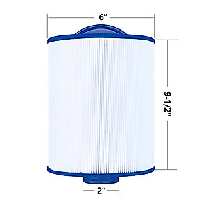 Cryspool PMA40L Spa Filter Compatible with 6CH-402,PMA40L-F2M,X268543,Master Spas Twilight X268365,X26851,X268514, 40 sq.ft, 2 Pack.