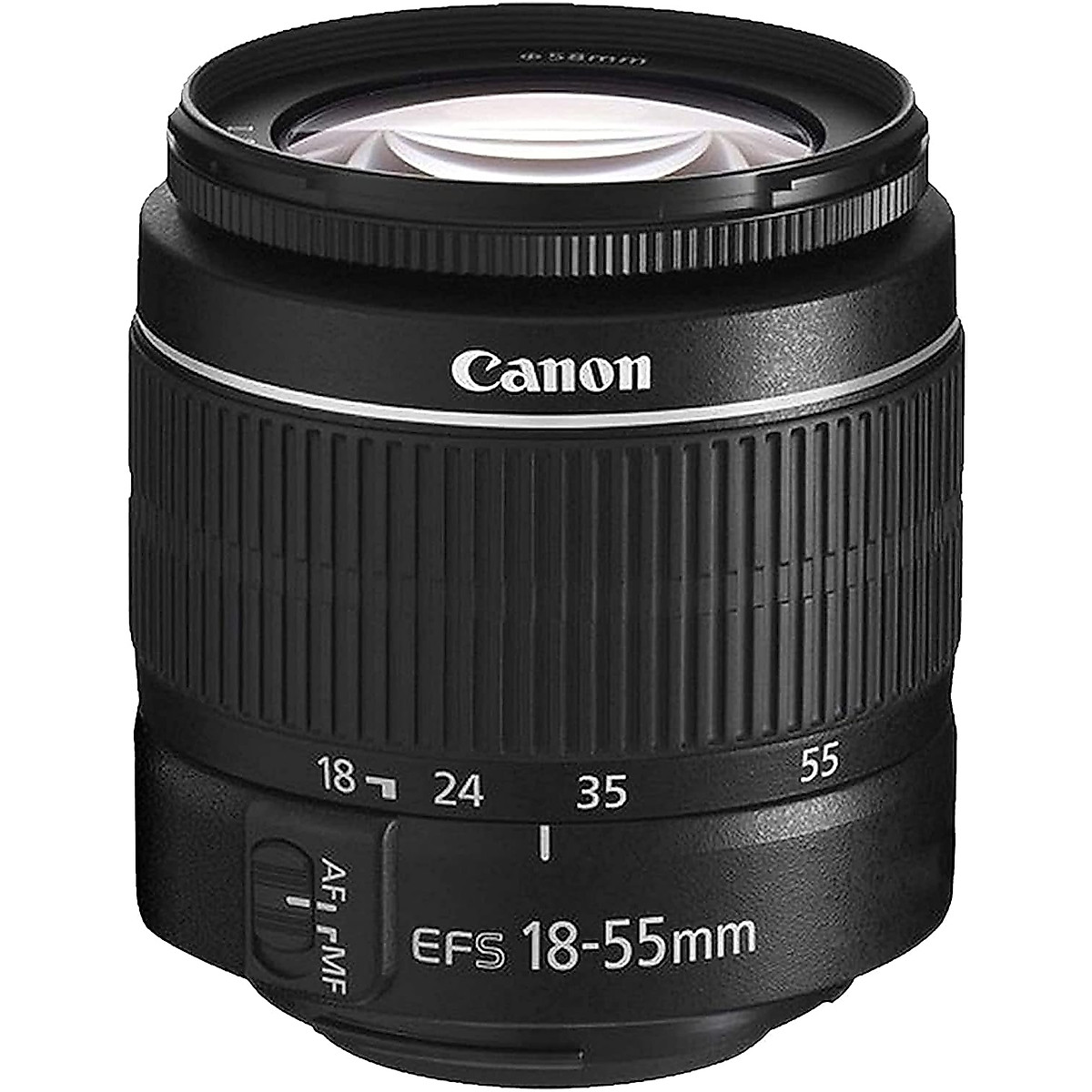 Canon EOS 4000D (Rebel T100) DSLR Camera w/EF-S 18-55mm F/3.5-5.6 Lens + EF 75-300 Lens + Case + Sandisk 64GB Memory Card + 3pc Filter Kit + Tripod + Card Reader + Cleaning Kit (Intl Model) (Renewed)