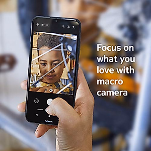 Nokia 1.4 | Android 10 (Go Edition) | Unlocked Smartphone | 2-Day Battery | International Version | 2/32GB | 6.51-Inch Screen | Charcoal