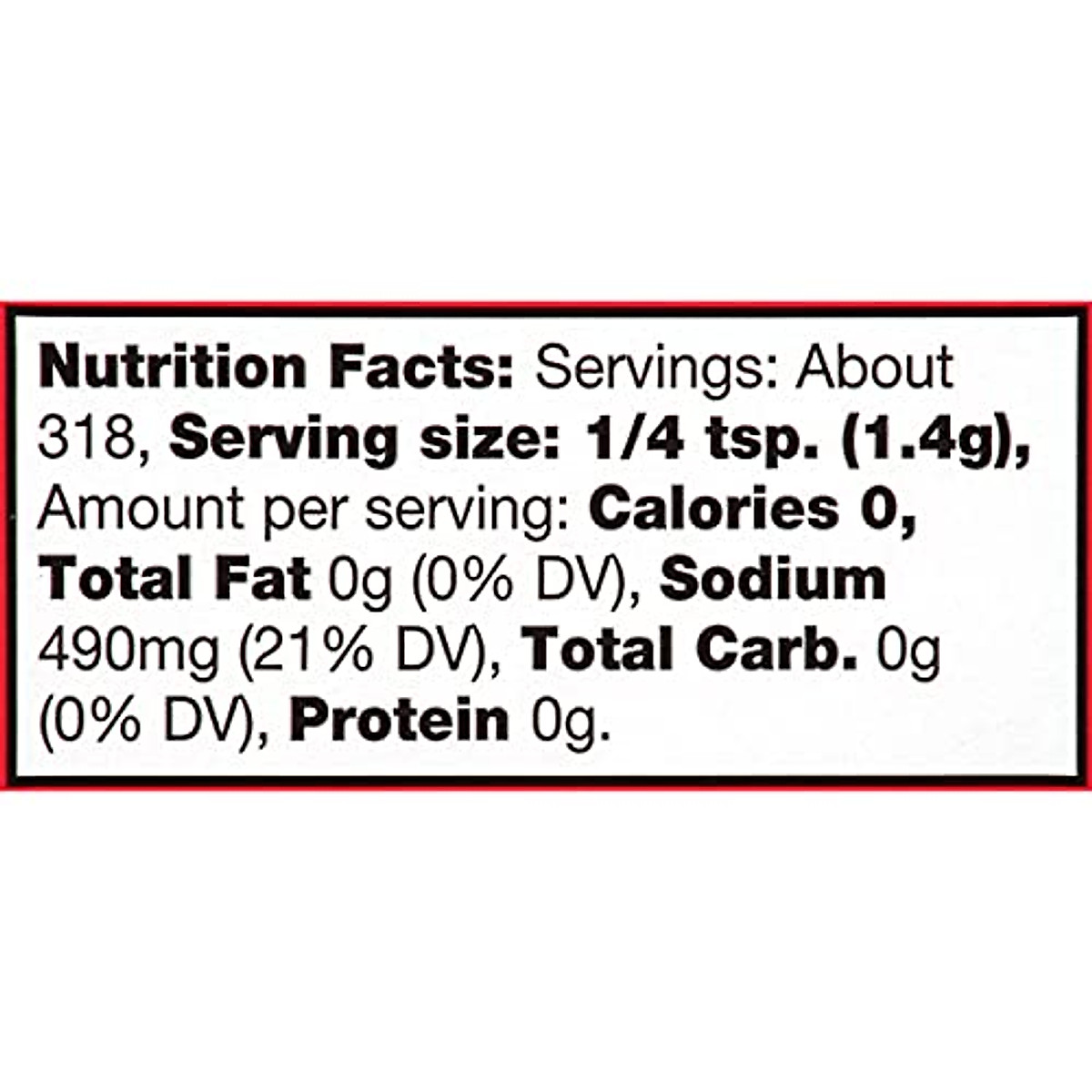 McCormick Garlic Salt, 15.75 oz