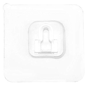 FTVOGUE 3D Deer Head Plastic Hook Keys Coat Hat Hanger Rack Holder Self-Sticking Wall Mount for Home Room Decor[Black],Coat Hanger