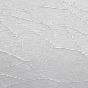 Vera Wang - Queen Duvet Cover Set, Luxury Bedding with Button Closure, Includes Matching Shams (Abstract Crinkle White, Queen)