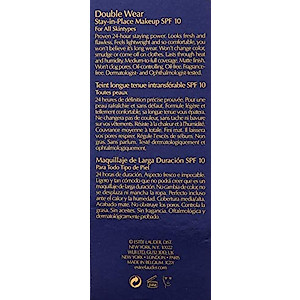 Estee Lauder Double Wear Stay-in-Place Makeup SPF 10 3w1 Tawny, 1.0 Ounce