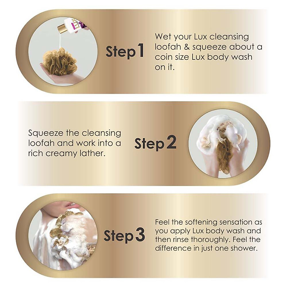 Lux Magical Spell Body Wash With Black Orchids And Juniper Oil (235ml)