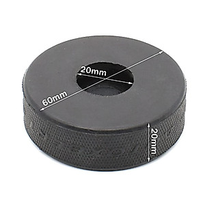 AUTOXBERT Bottle Jack Rubber Pad Anti-Slip Adapter Support Block Car Lift Tool for Most 2 Ton Bottle Jacks Jacking Points Universal Repair