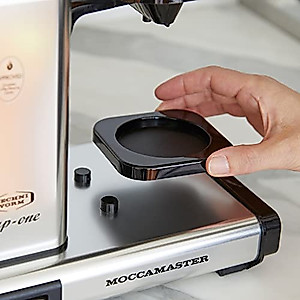 Technivorm Moccamaster 69212 Cup One, One-Cup Coffee Maker 10 Ounce Polished Silver