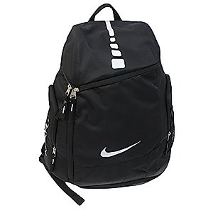 Nike Hoops Elite Max Air Team Black/Black/White Multi Snake Backpack Bags