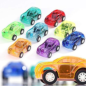 Speedy Panther 36 Pack Party Favor Car Toys Pull Back Race Car, Treasure Box Toys for Classroom Mini Toy Cars, Carnival Prizes Goodie Bag Stuffers Pinata Fillers for Kids