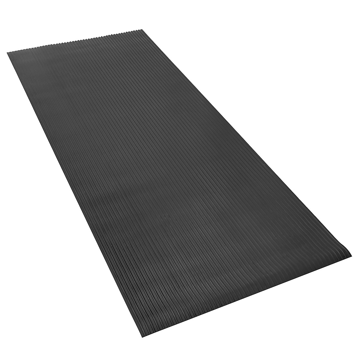 BDK M330 Heavy-Duty Truck Utility Bed Mat – Extra-Thick 4' x 8' Rubber Cargo Liner, Durable All-Weather Protection, Trim-To-Fit Design, Black