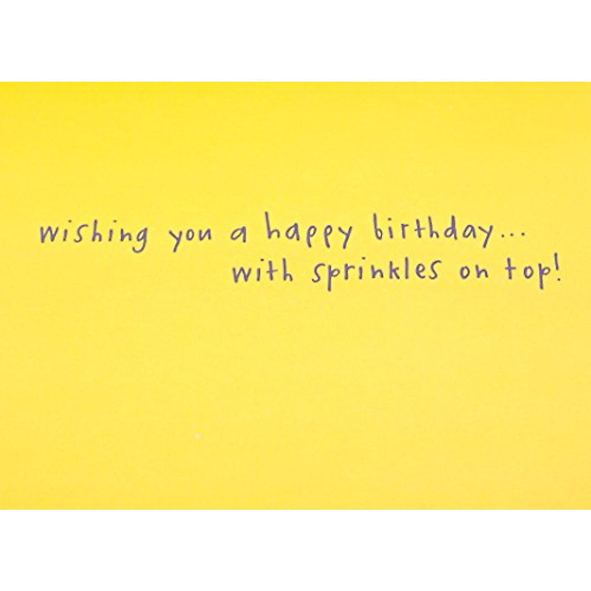 Hallmark Signature Birthday Card (Happy Sprinkles)