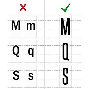 kwmobile Cinema Light Box Letters A4 Size - 105 Pieces Black Replacement Letters for Sign Letters Numbers and Symbols