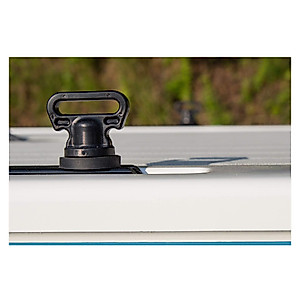 YakAttack Track Mount Vertical Tie Down, Black - 2 Pack (AAP-1025) | Kayak Fishing Accessories