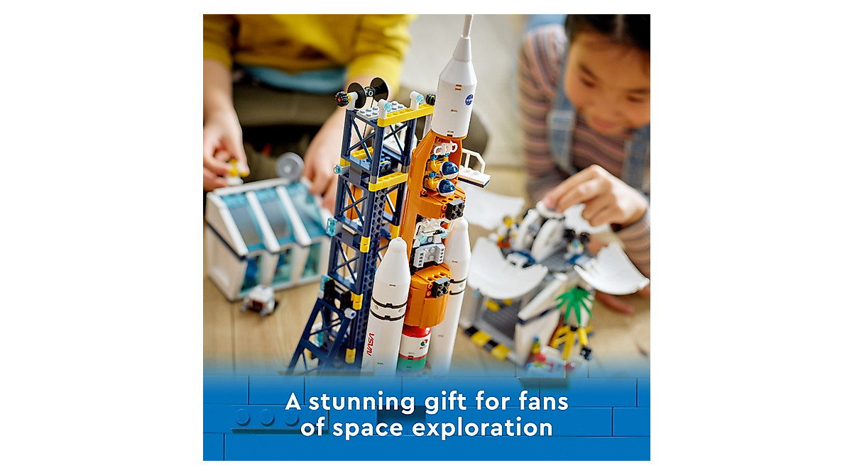 LEGO City Rocket Launch Center for Kids - Space Fun