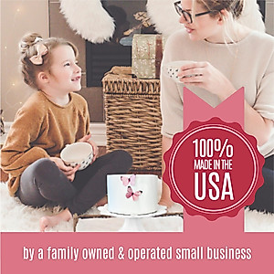 Sugar Robot Edible Butterflies for Cake Decorating - Small Pastel Pink Butterfly Cake Toppers and Cupcake Toppers - Decoration Made in the USA - Premium Crafted (Pink)