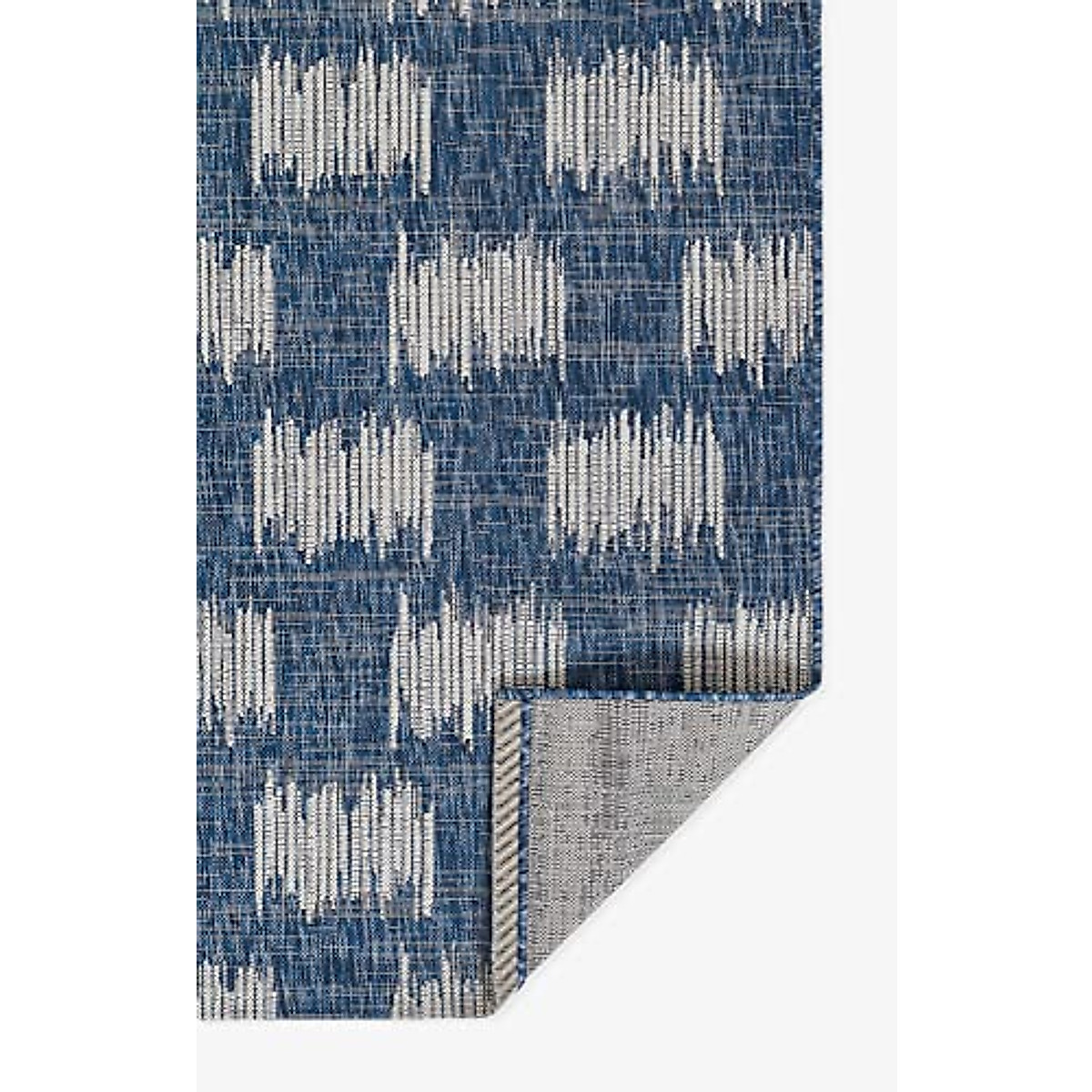 Novogratz by Momeni Villa Turin Blue Indoor/Outdoor Area Rug 2' X 3'