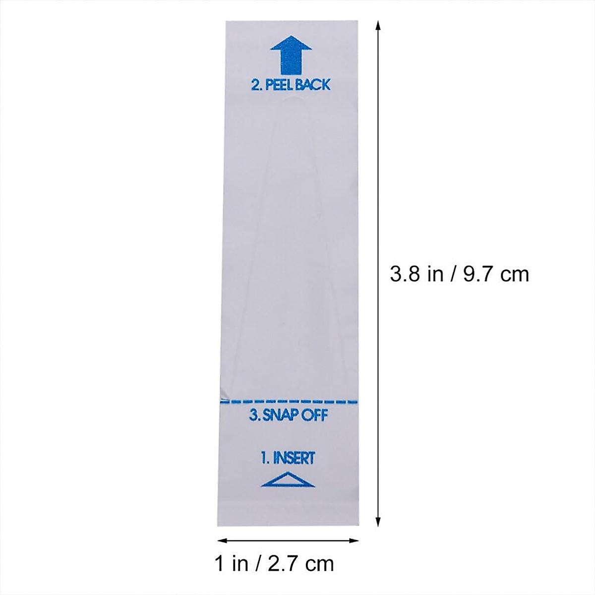 300pcs Disposable Probe Covers for Digital Sleeves Safe PE Universal Electronic Caser for Accurate Sanitary Oral Ear Underarm Recta Thermometer Reading(White)