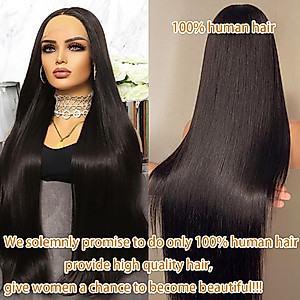 LRSICAL Lace Front Wigs Human Hair Straight 5x5 HD Lace Closure Wigs Human Hair Pre Plucked 180 Density Straight Human Hair Wigs for Black Women (5x5 Hd Lace Closure Wigs, 20 Inch, Straight)
