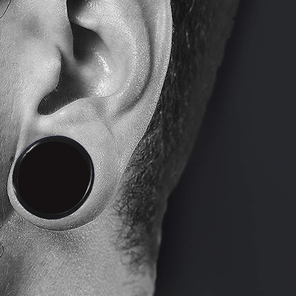 BodyJ4You 24PC Ear Stretching Kit - 00G-20mm Big Gauges - Multicolor Acrylic Heavy Tapers No Flare Plugs O-Rings - Stretchers Weights Expanders Eyelets