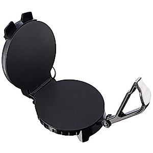 Brentwood Electric Tortilla Maker Non-Stick, 10-inch, Brushed Stainless Steel/Black