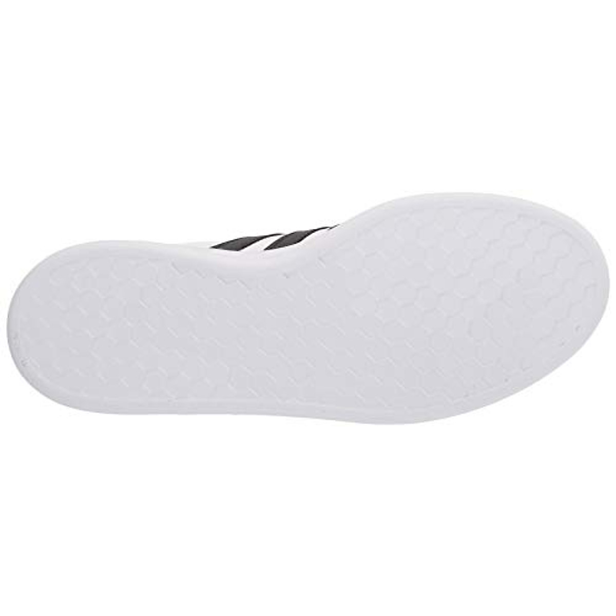 adidas Women's Grand Court, White/Black/White, 7 M US