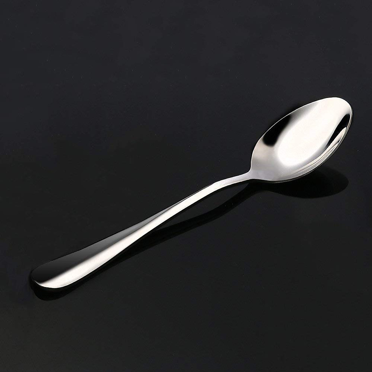 Rustproof Flatware Set for 5 Stainless Steel Flatware Cutlery 15 Pcs Silverware Dinner Knife Forks and Spoons Dinning Silver Tableware Eating Utensils for Home and Restaurant Lunch Dinner