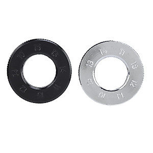 Shanrya Spoke Wrenches, Spoke Tool Non-Slip Circumference Pattern Design for Adjusting Steel Wire Tightness for Correcting Wheel Deformation