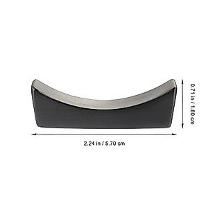 YARNOW 2pcs Stainless Steel Chopstick Rest Chopsticks Fork Holder Rest Holder Metal Spoon Stand And Fork Rest Metal Chopstick Rest Table Forks Holders Tableware Coffee 304 Stainless Steel