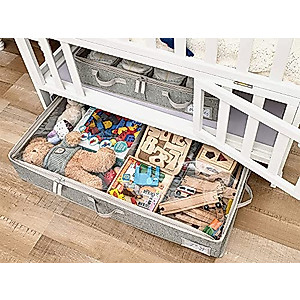 StorageWorks Underbed Storage Box and Closet Storage Bins with Clear Window