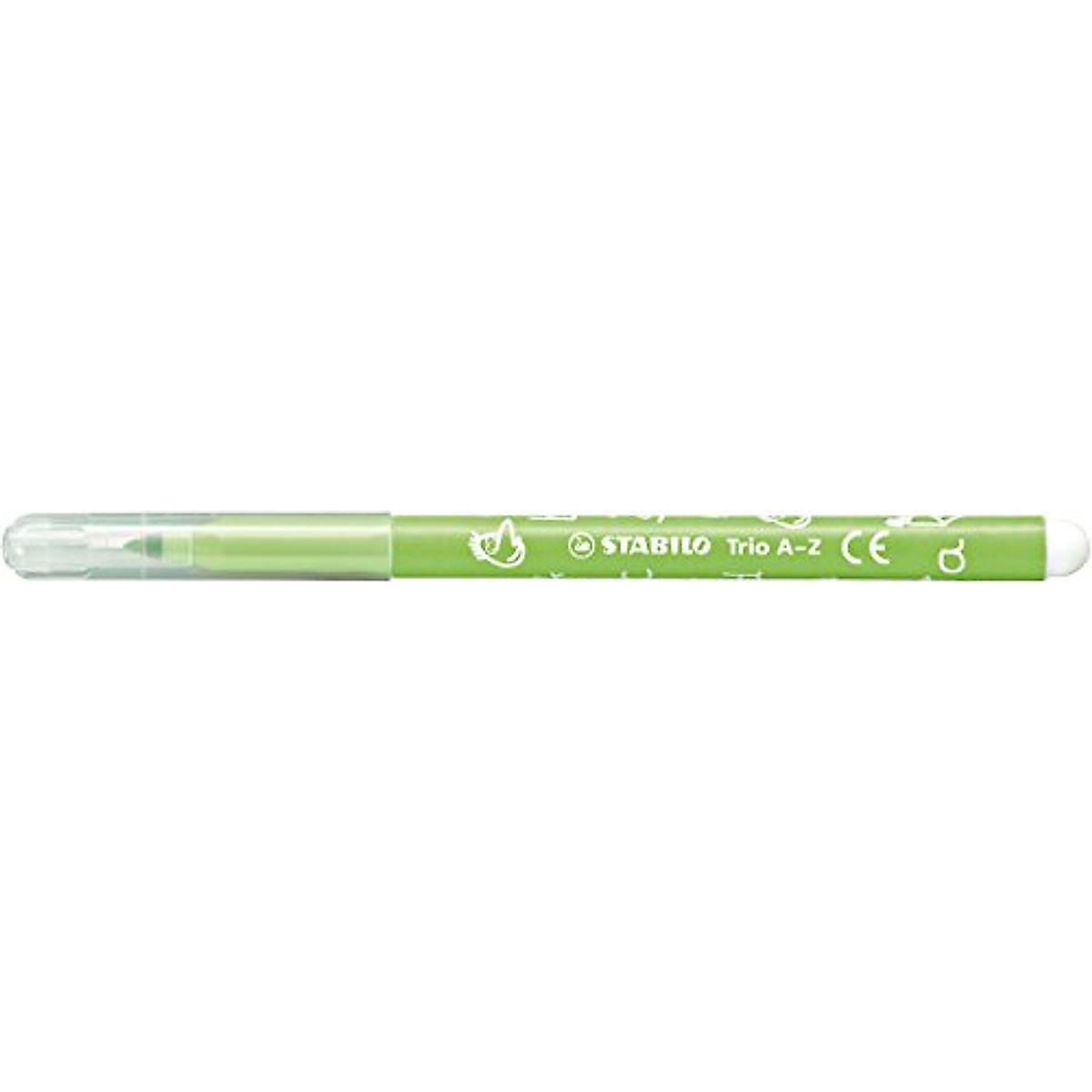 Stabilo Trio A-z 378/1-18-01 Fibre-tip Pens With Triangular Grip Zone 0.7 Mm Case With 18 Colours