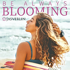 JASVERLIN Cotton Hair Ties Elastic Hair Bands, Seamless Ponytail Holders for Thick Curly Heavy Hair, Soft Fabric Hair Styling Accessories for Women Girl Men, 1.5-Inch 100pcs Assorted (Golden Horizon)