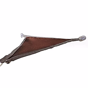 balacoo Bearded Dragon Bed Bearded Dragon Hammock Breathable Mesh Lizard Lounger with Tiny Suction Cups for Geckos, Iguanas,Anoles and Hermit Crabs (2pcs) Bearded Dragon Hammock