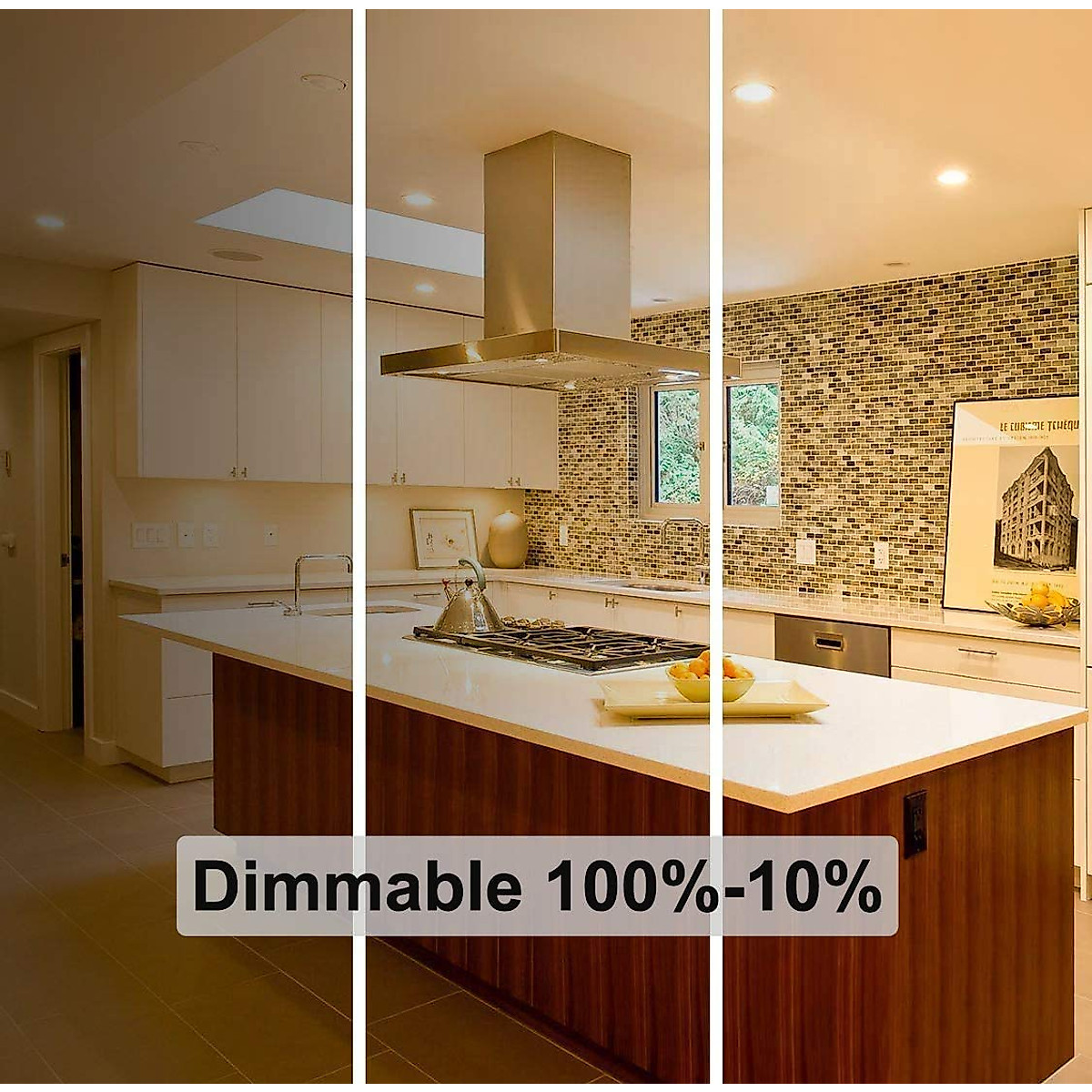 Vinaco PAR30 Long Neck Halogen 60W 120V, Long Lasting 6 Pack PAR30L Flood Light Bulb, PAR30 Dimmable, High Output 1000LM with PAR30 E26 Warm White 2800K Indoor Outdoor PAR30LN