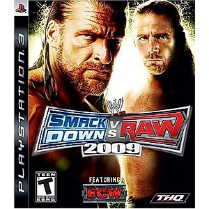 WWE Smackdown vs Raw 2009 - Playstation 3 (Renewed)