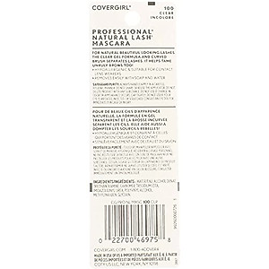 CoverGirl Professional Natural Lash Mascara, Clear [100] 0.34 oz