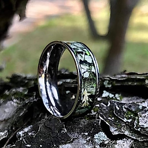 His & Hers Camo Wedding Ring Sets - Camo Wedding Band - Engagement Ring Set - Wedding Rings - Wedding Rings - Camo Rings for Women - Camo Rings for Men - Wedding Ring - His and Hers Rings