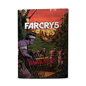 Head Case Designs Officially Licensed Far Cry Hours Of Darkness Arte Clave Vinyl Faceplate Sticker Gaming Skin Decal Cover Compatible With Sony PlayStation 5 PS5 Disc Edition Console