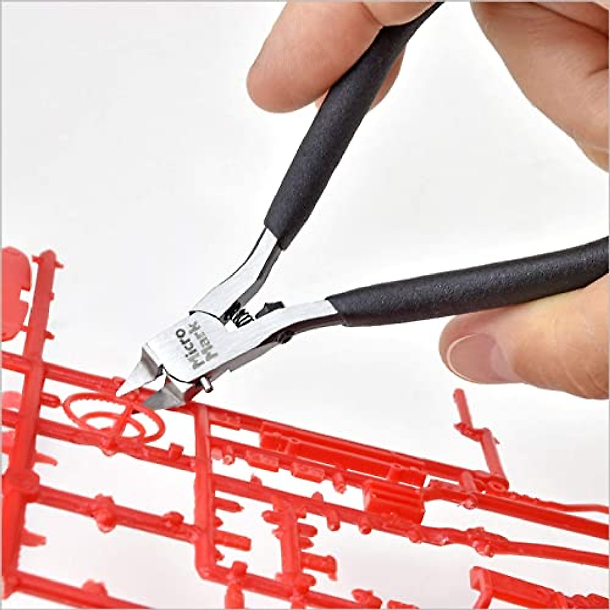 Micro Sprue Cutting Plier Super Sharp Precision Nipper - Heavy Duty Wire Cutters for Plastic Models, Gundam, Warhammer, and All Sprues - Tool for Clean and Accurate Cuts