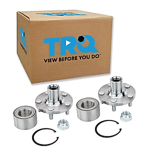 TRQ Wheel Bearing and Hub Front pair for Matrix Celica Corolla